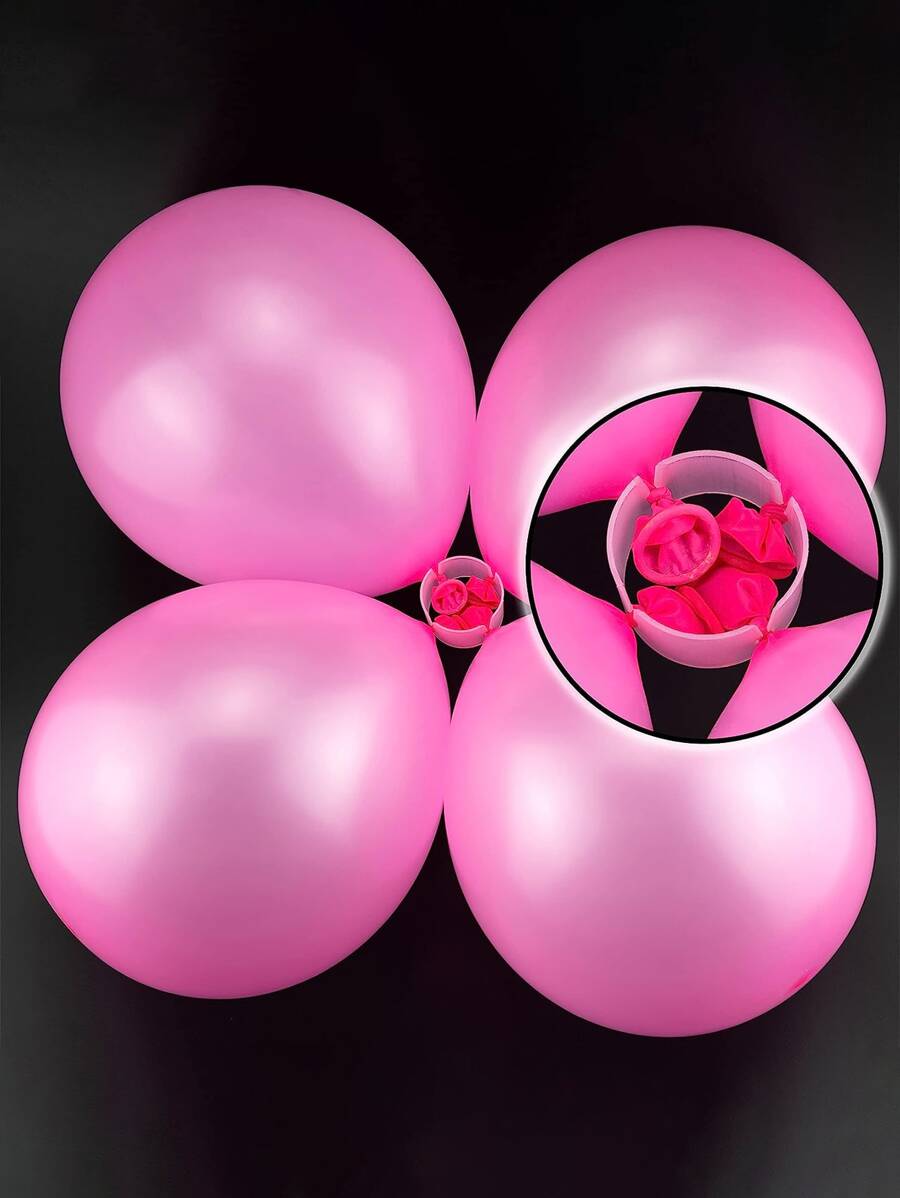 100 PCS Decorative Decor Balloon Rings Buckle Balloon Arch Folder ...