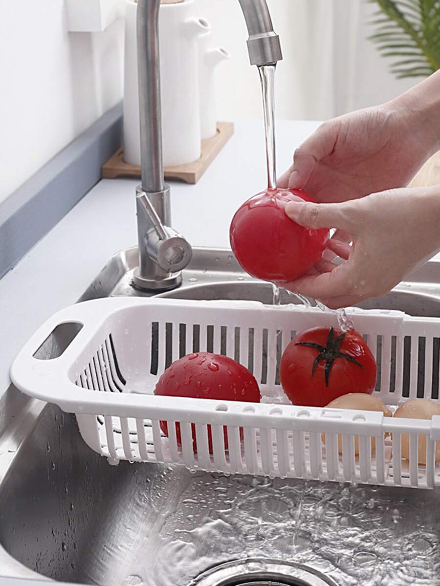 1pc Multifunctional Foldable Retractable Sink Vegetable Washing Basket ...