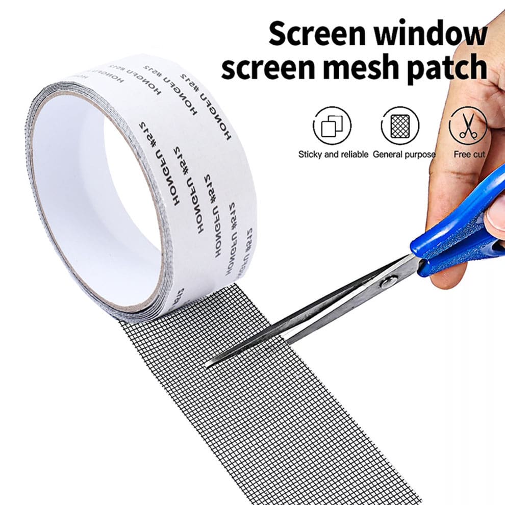 Mosquito Net Screen Repair Patch With Adhesive Backing, Self-adhesive ...