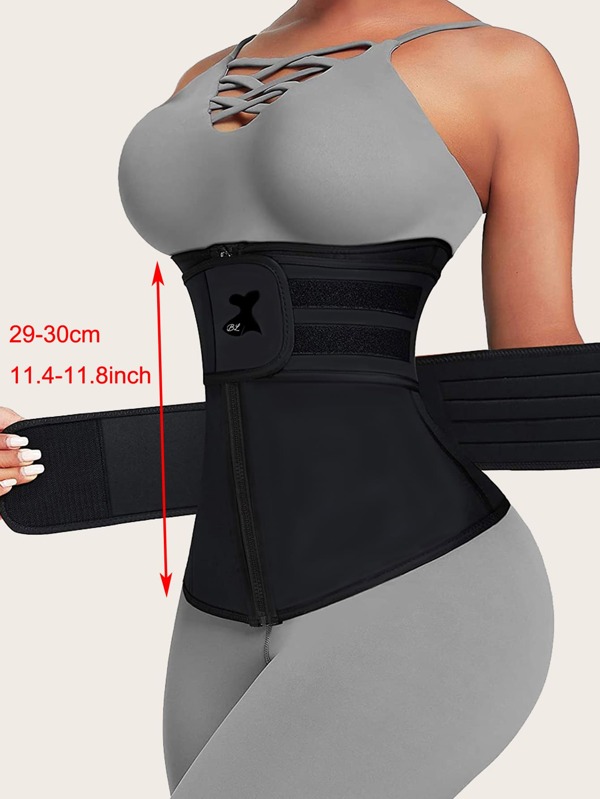 Synthetic Rubber Sports Yoga Fitness Corset | SHEIN USA