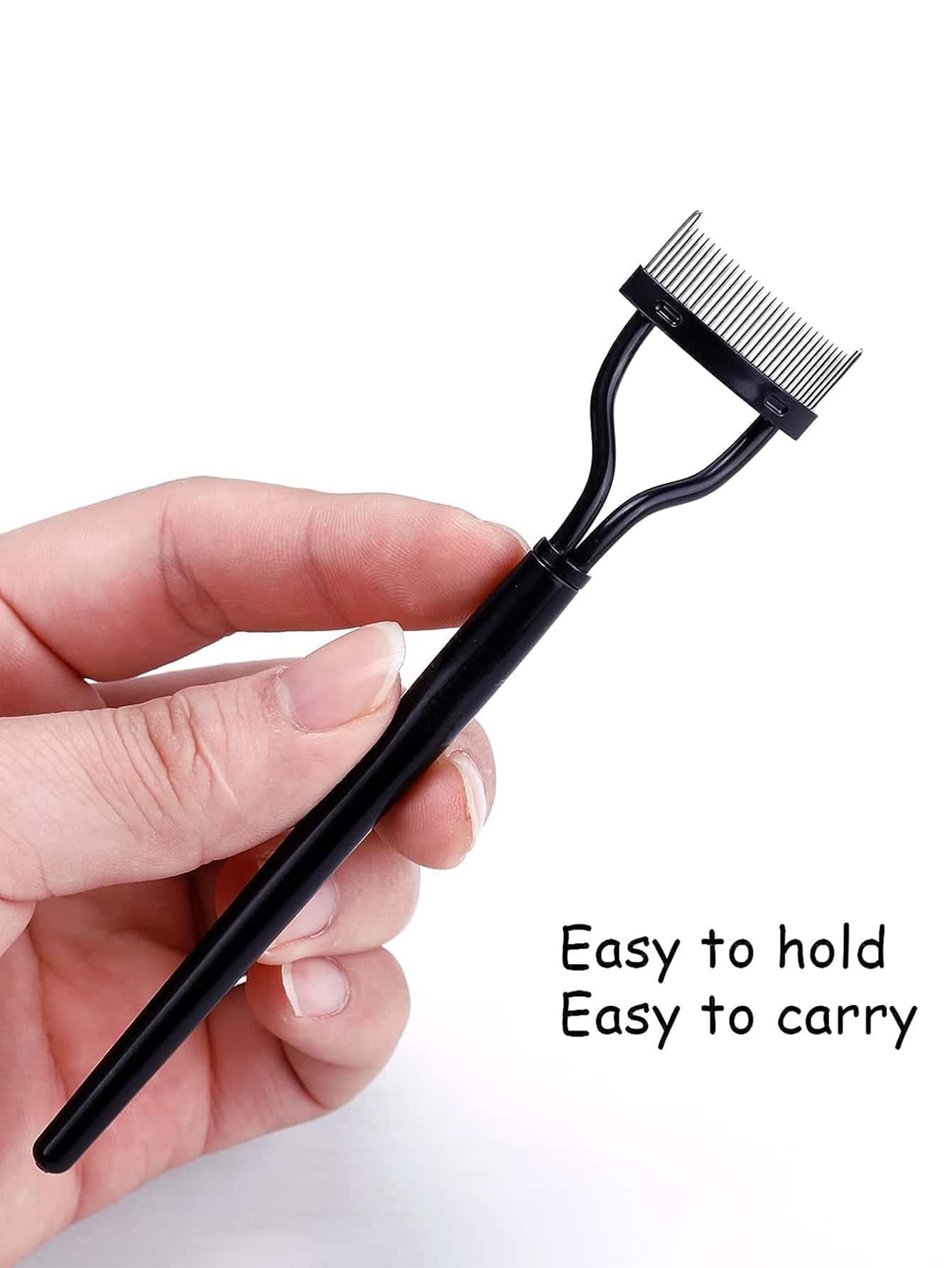 2 Peças/Conjunto Separador De Cílios, Pente De Cílios, Spoolie De ...