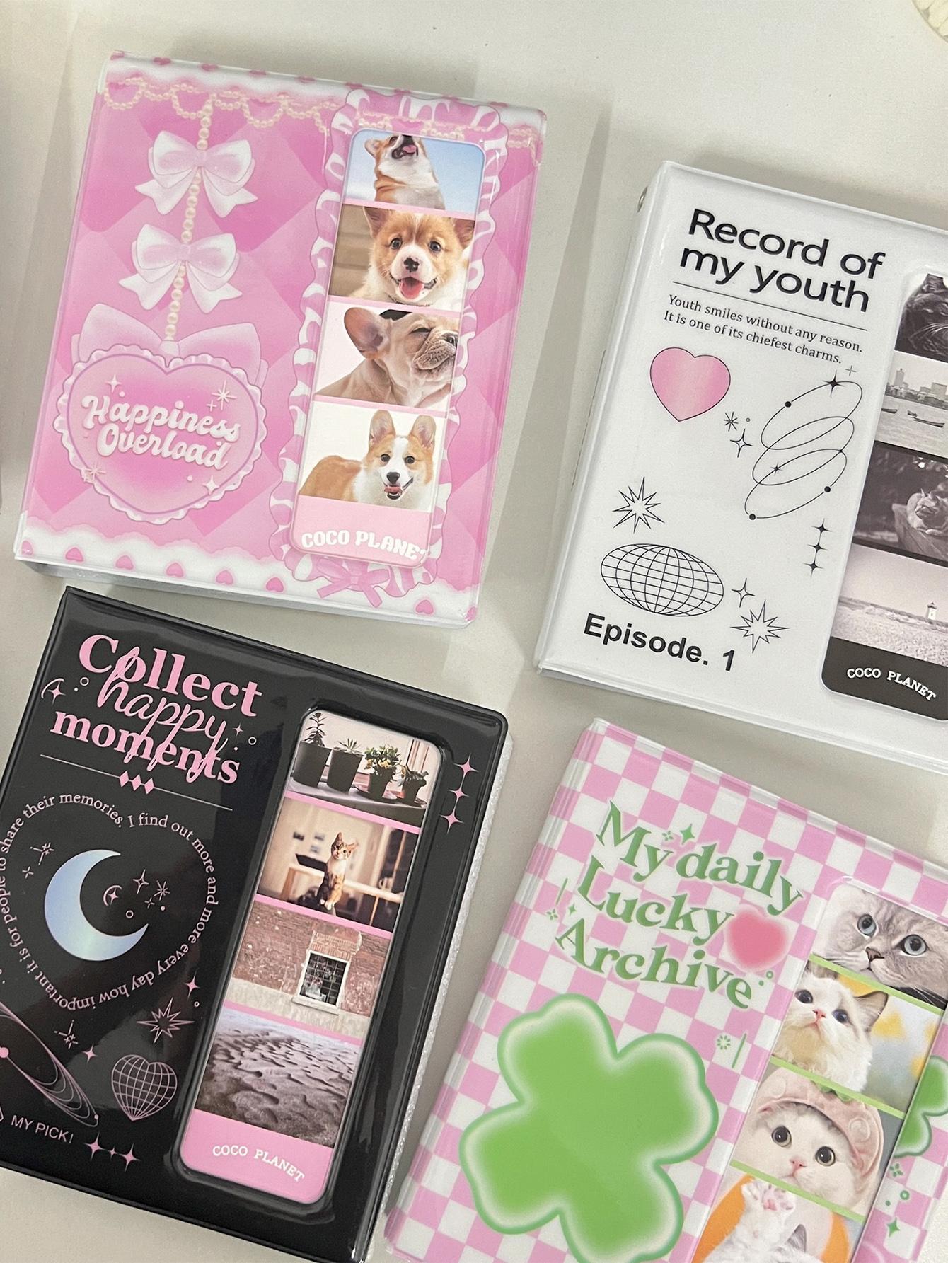 Photo Album With Four Compartments For Life Journey | SHEIN USA