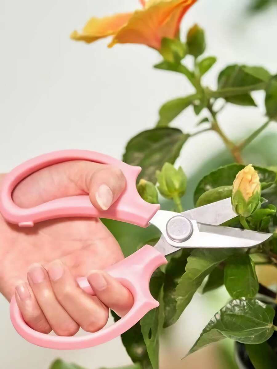 1pcs Flower Scissors, Strong Floral Shears, Premium Steel Garden Pruning Shears Floral Fruits ...