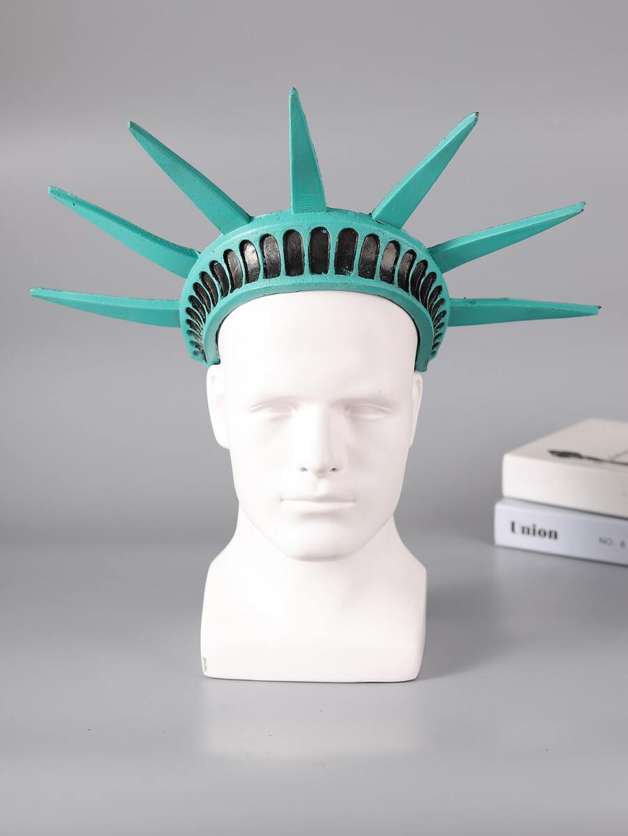 A Statue of Liberty headband, holiday party masquerade headpiece ...