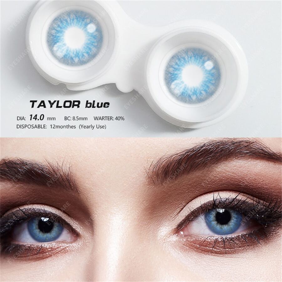 EYESHARE Enlarge Eye Color Contact Lenses 1 Pair Eye Lens Annual ...