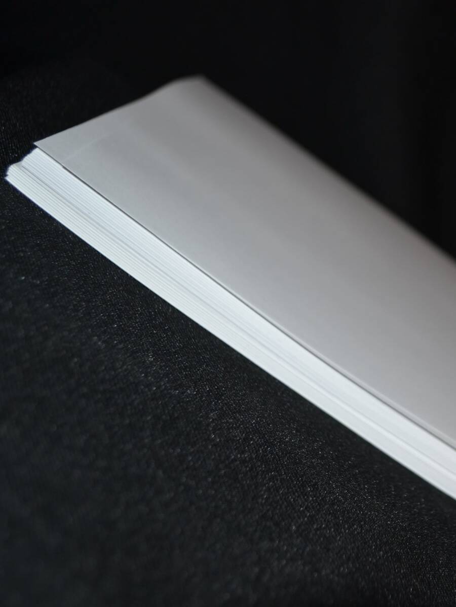 100 Sheets Of Letter Size Paper White BOND Paper And 100 Sheets Of ...