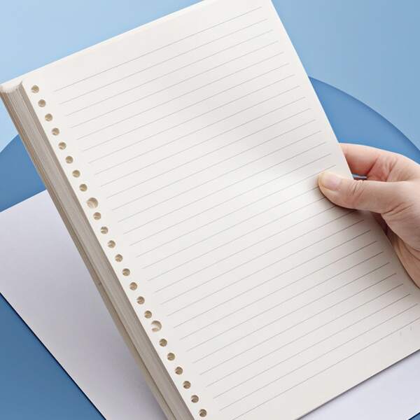 60 Sheets A5 Ruled Refill Pages, Detachable And Portable With 20 Or 26 ...