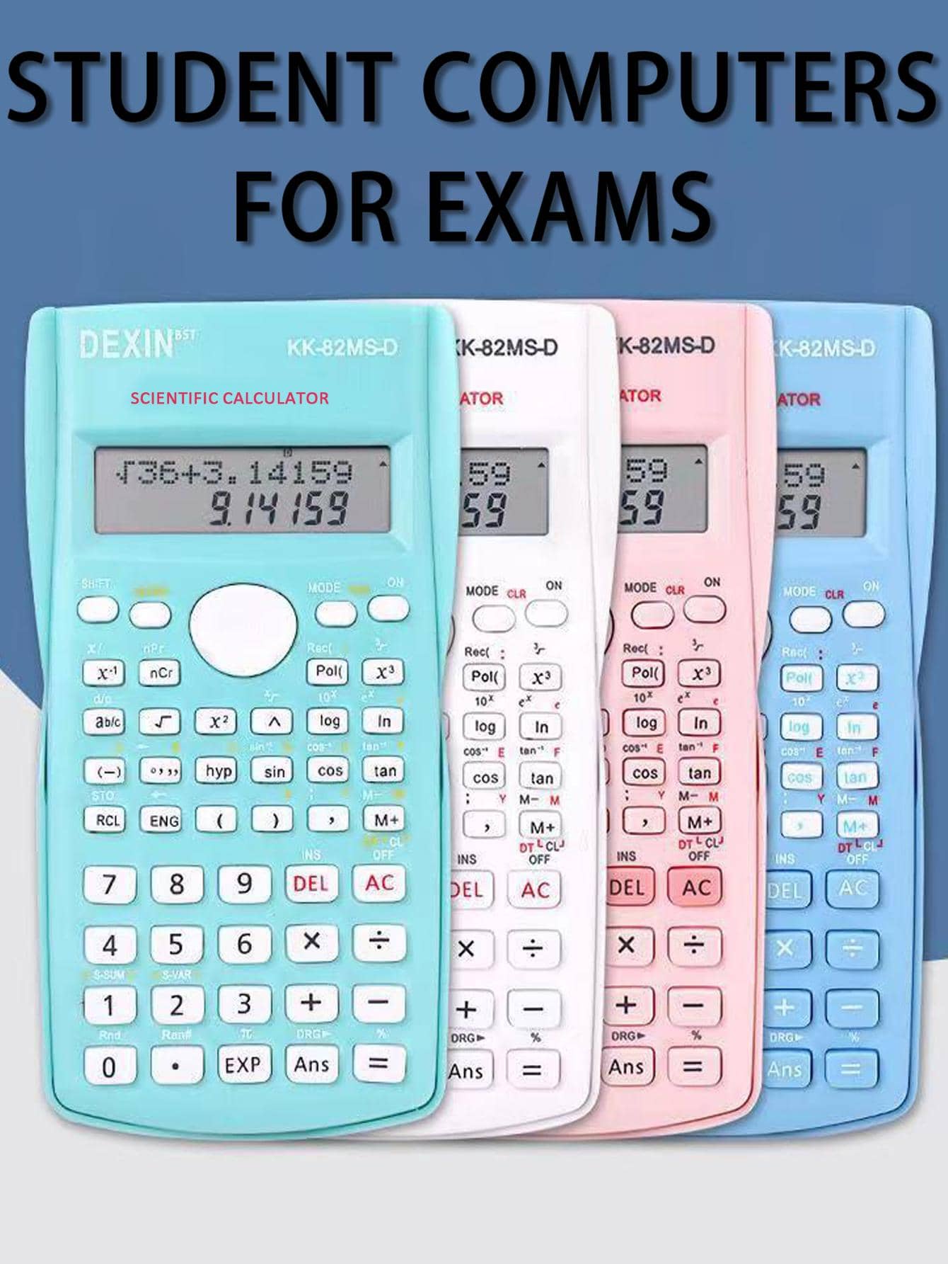 1pc Green Function Calculator For Primary And Middle School Students ...