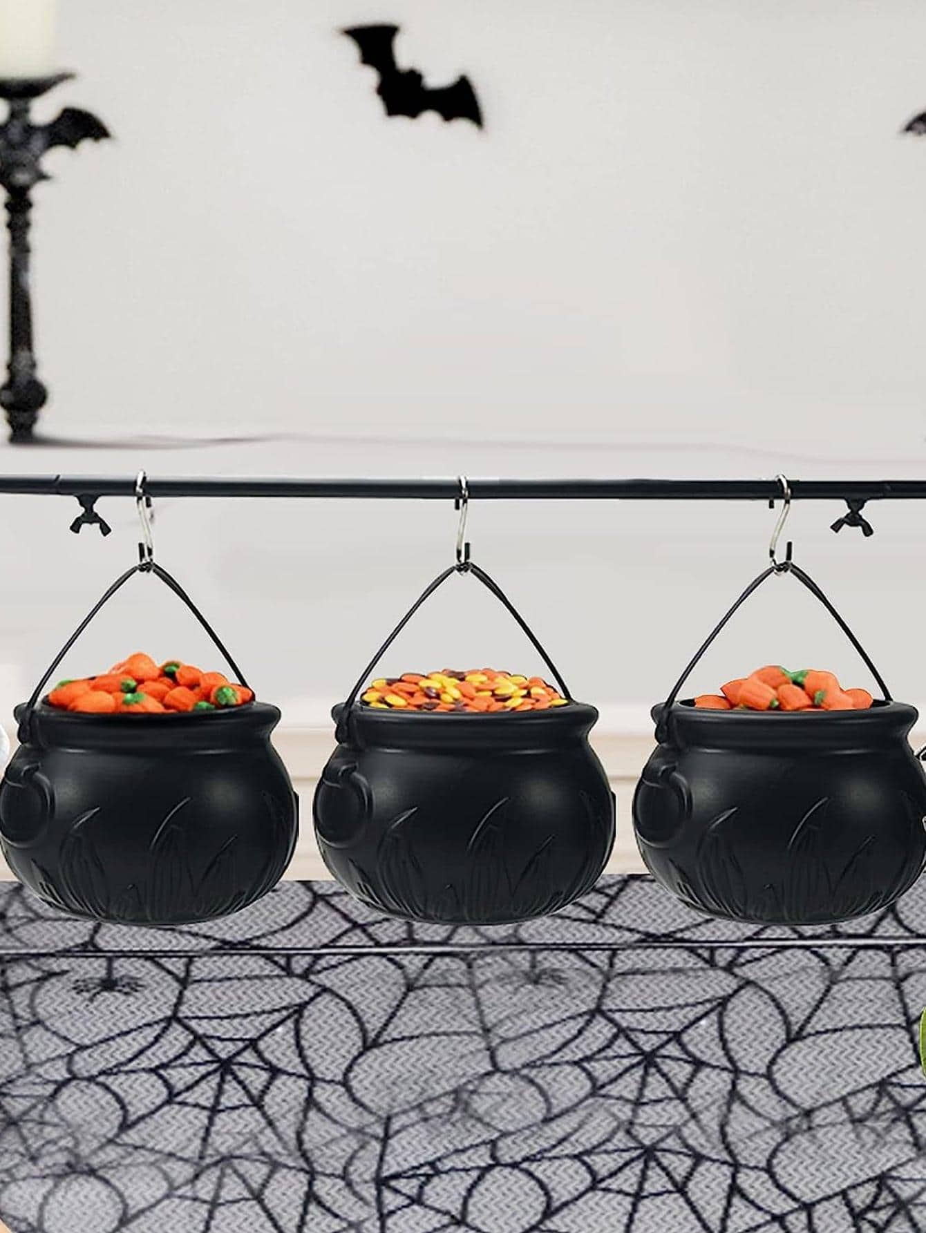 9pcs/set Halloween Witches Cauldron Decorative Serving Bowls + 9pcs/set ...