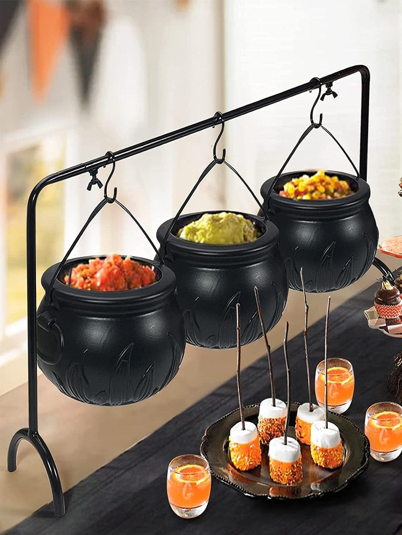 9pcs/set Halloween Witches Cauldron Decorative Serving Bowls + 9pcs/set ...
