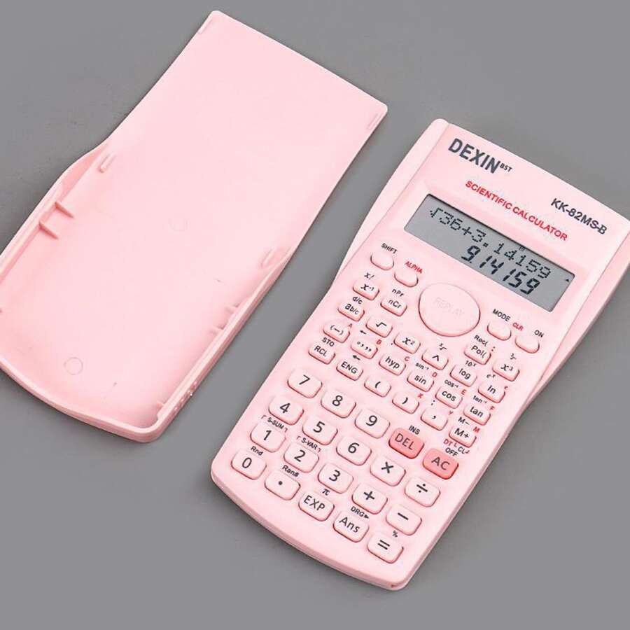 1pc Pink Scientific Calculator, Multi-functional For Students, Used In ...
