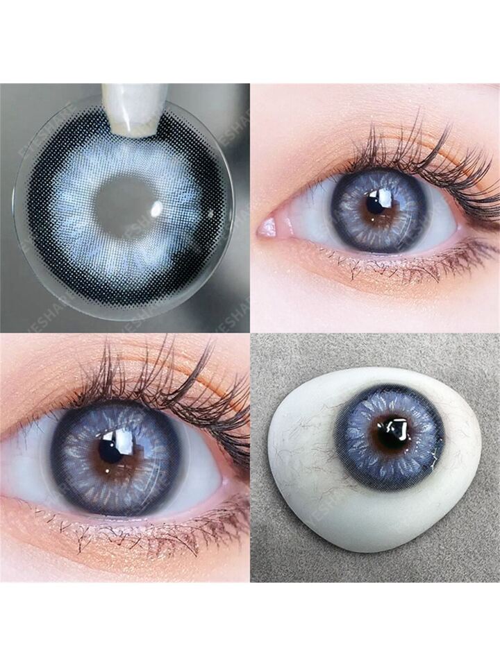 Silver Contacts Lenses