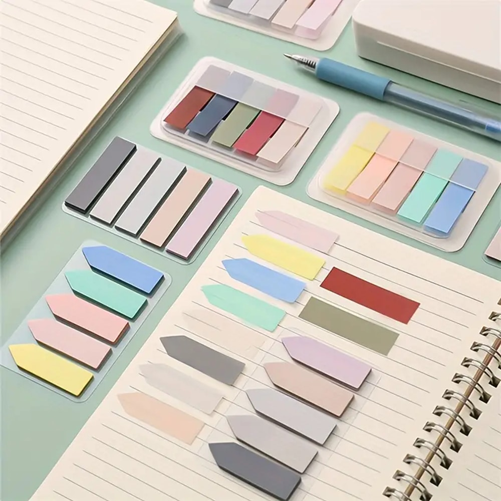 3 Colors Multi Purpose Index Tabs With Writable Labels For Marking And Classifying Files Shein Usa