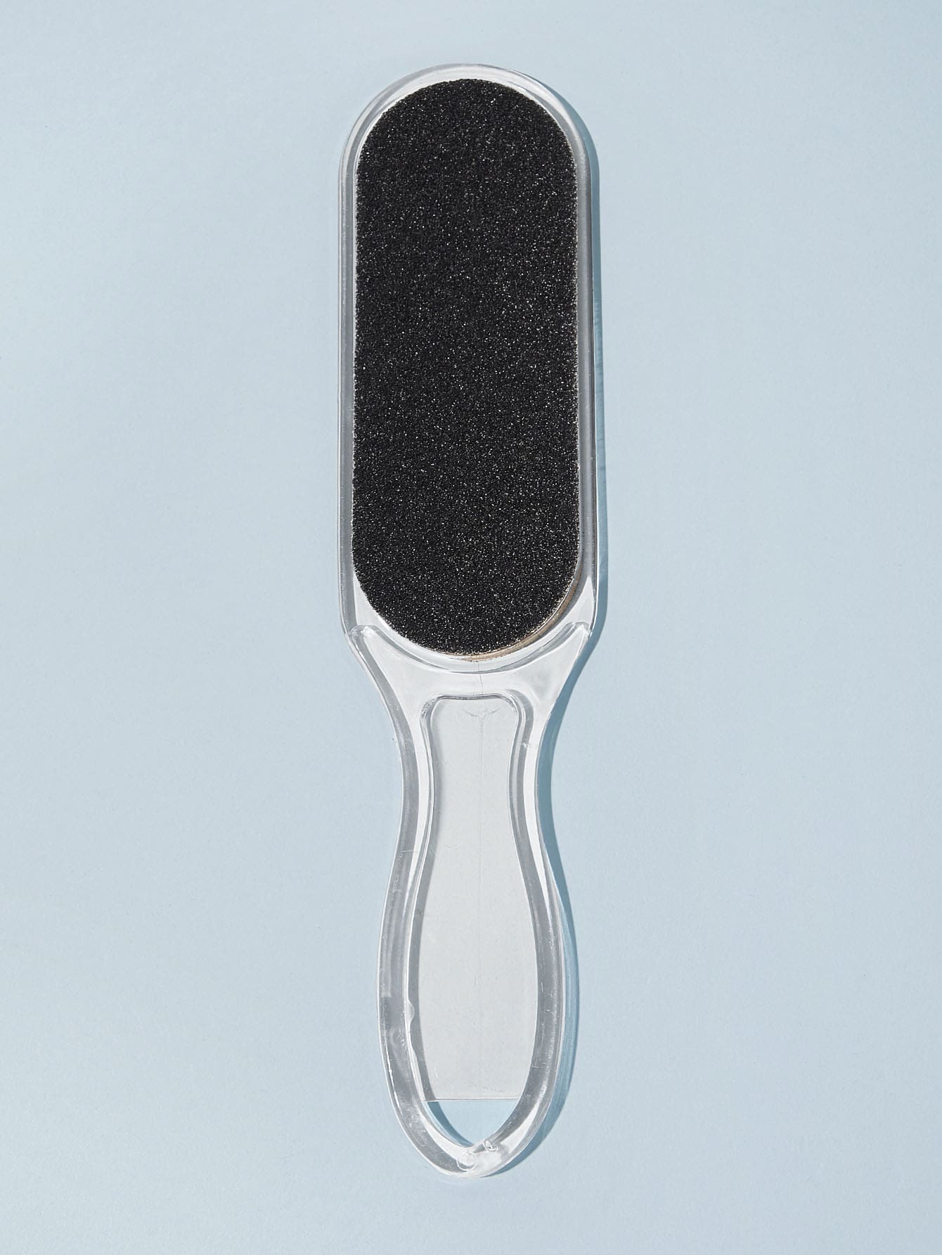 1Pc Nail Art Exfoliating Foot File With Transparent Handle, Double ...