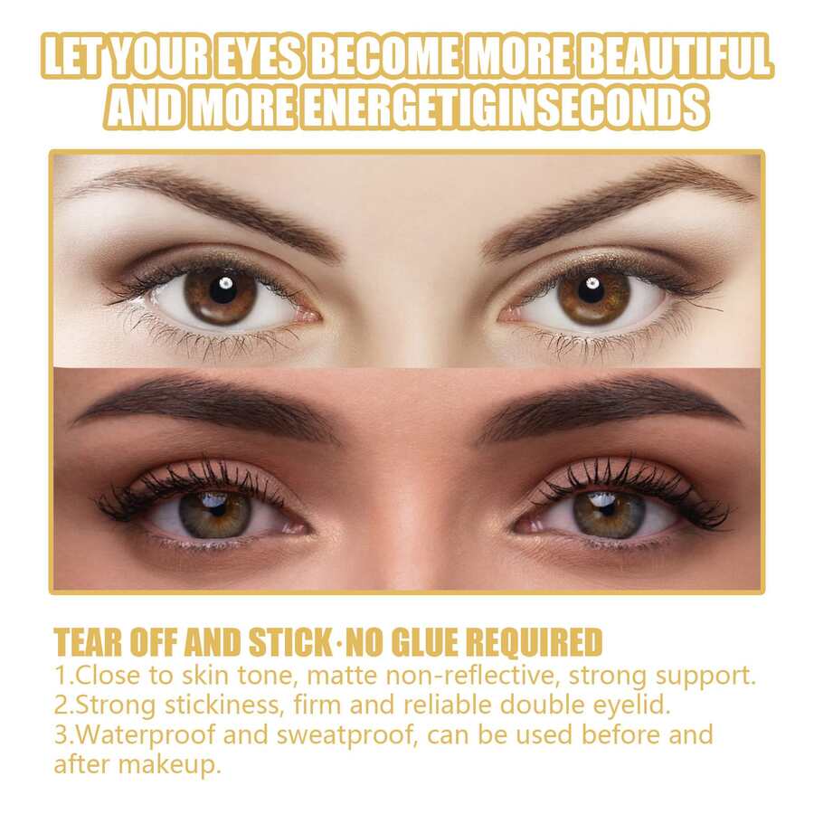 Double Eyelid Cream Permanent Natural Non-trace Invisible non-glue ...