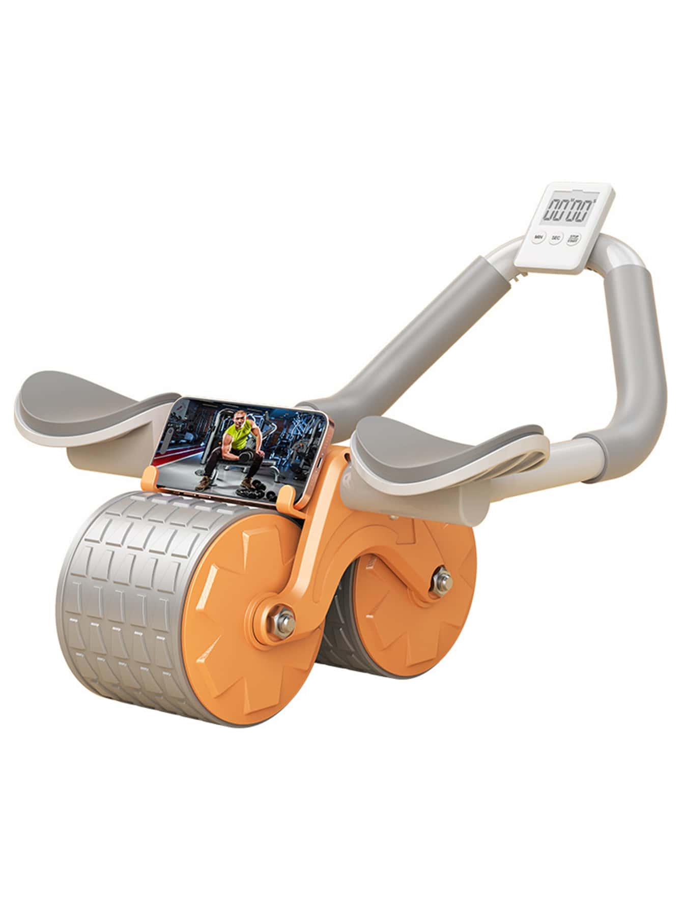 Ab Wheel Roller With Timer And Automatic Rebound Elbow Support | SHEIN USA