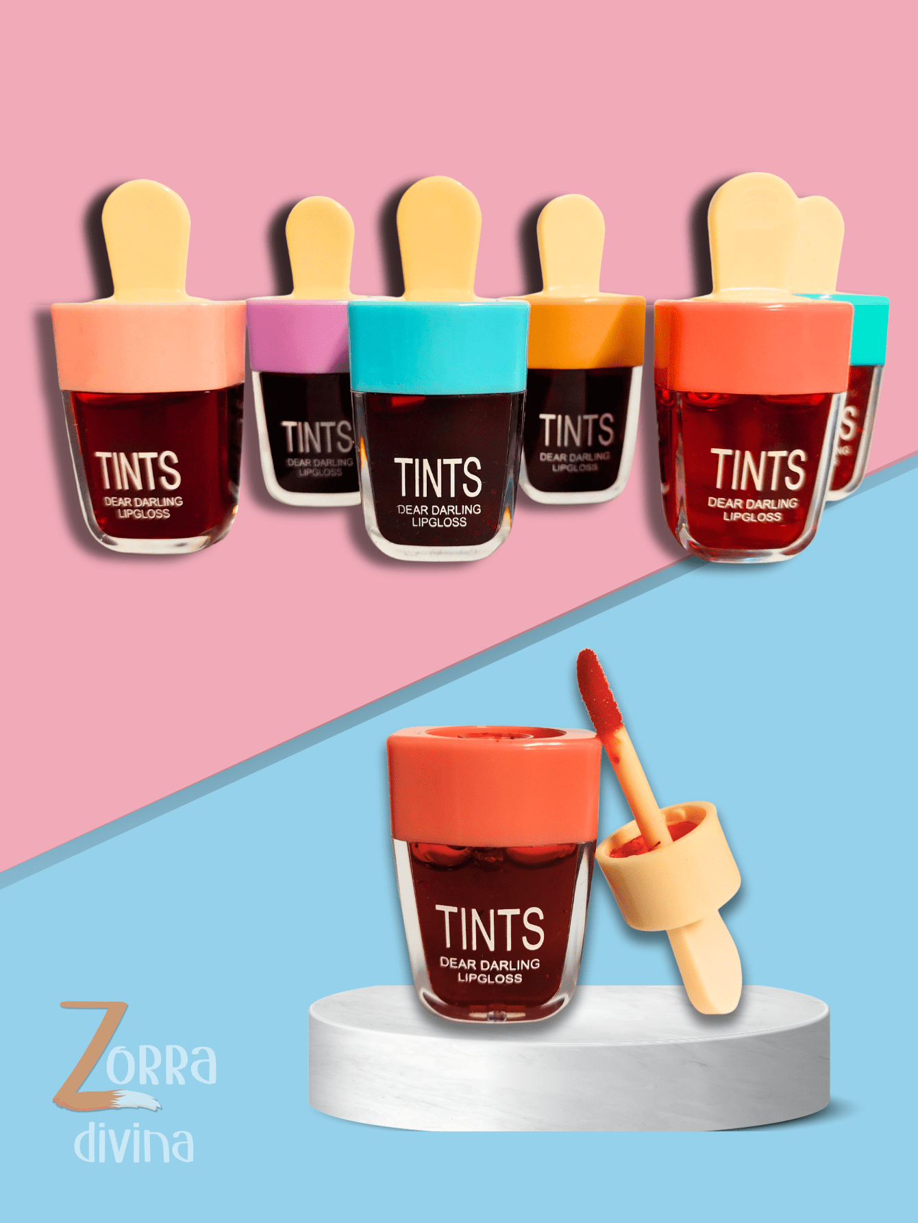 Tinta Labial para Labios en Forma de Paleta | Moda de Mujer | SHEIN México