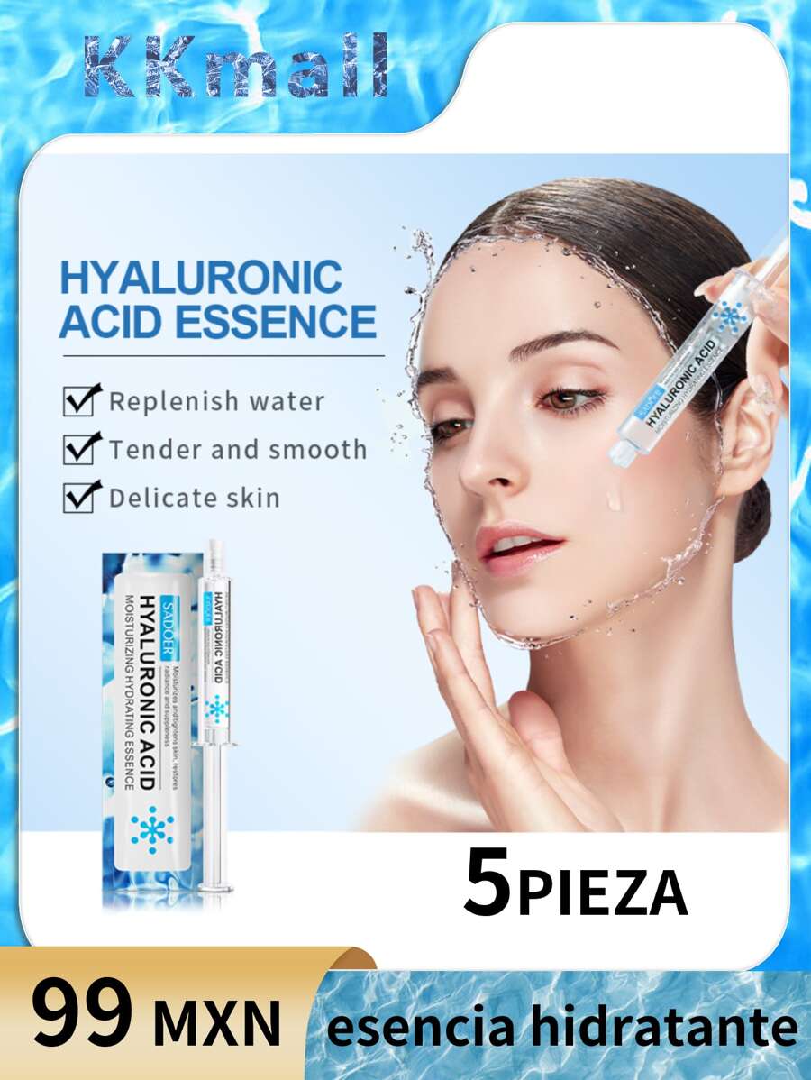 Facial Hydration Serum With Specific Syringe Applicator Contains ...