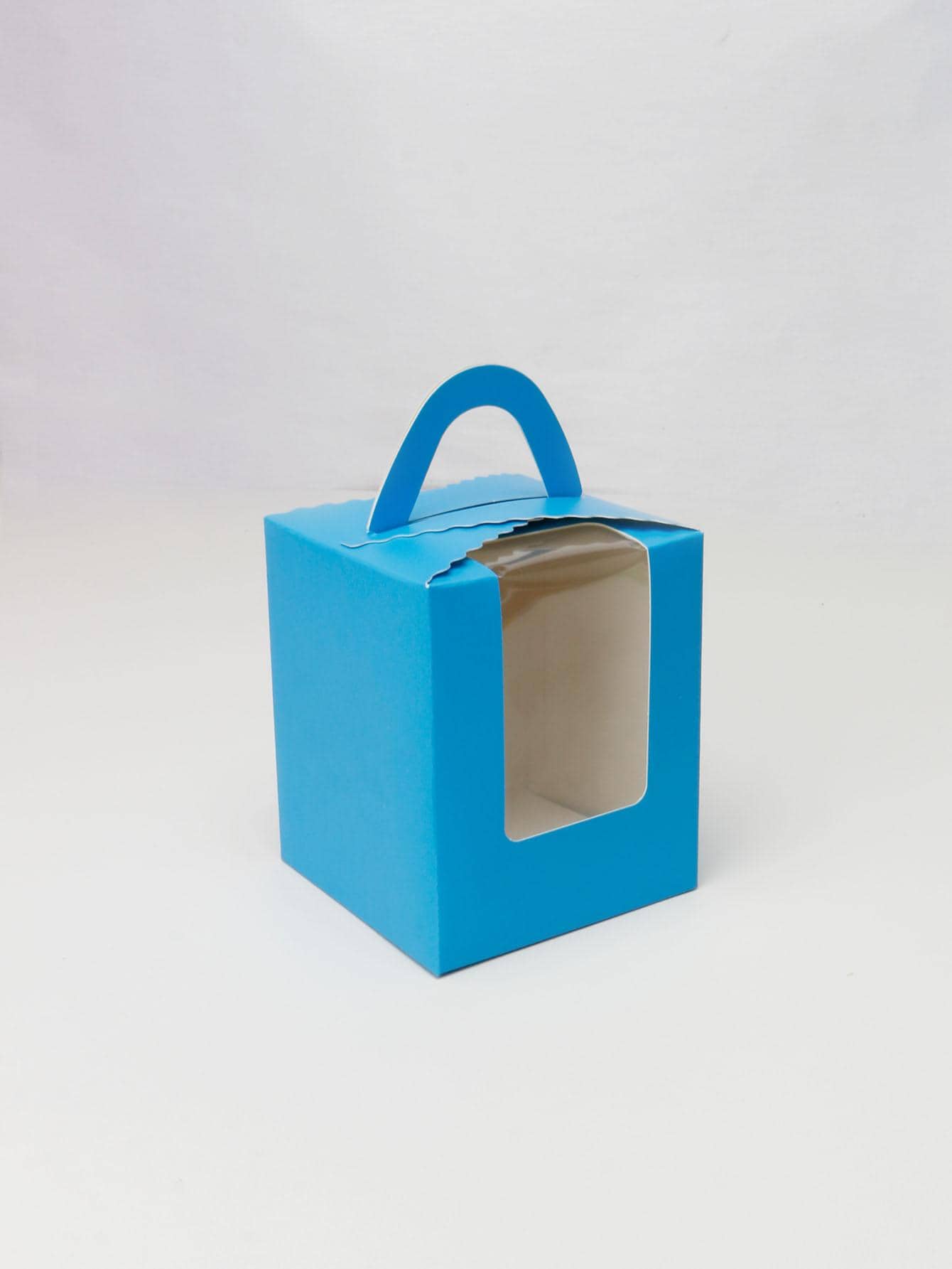 Baking Cups Cake Packaging Box With Transparent Window For Egg Tart ...