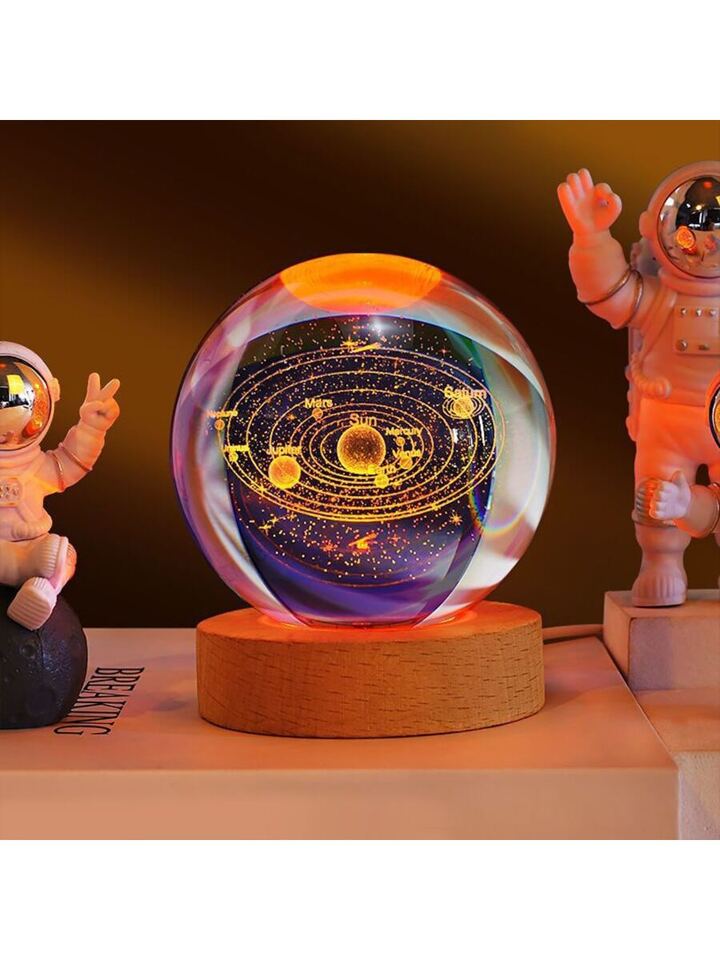 Solar System Night Light Square