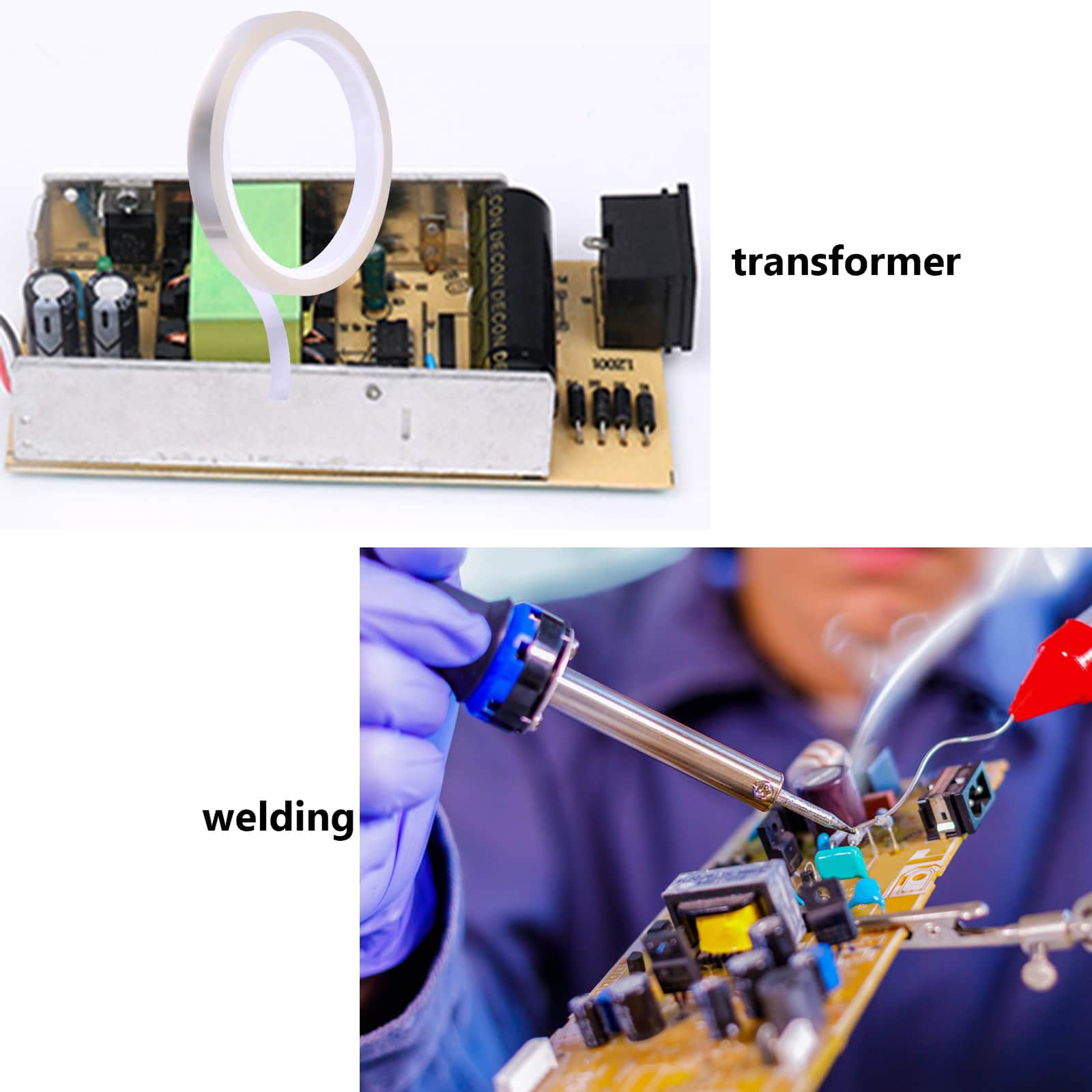 4 Rolls 10mm x 30m High Temperature Heat Resistant Tapes, Masking Tape ...