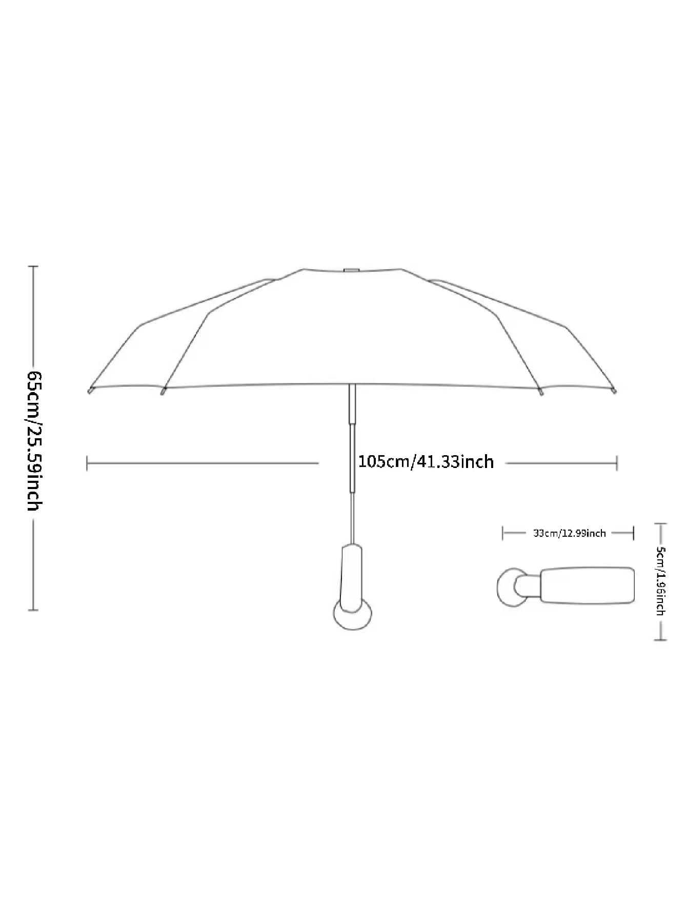 10 Ribs Reinforced Fiberglass Umbrella Bone With Ergonomic Handle ...
