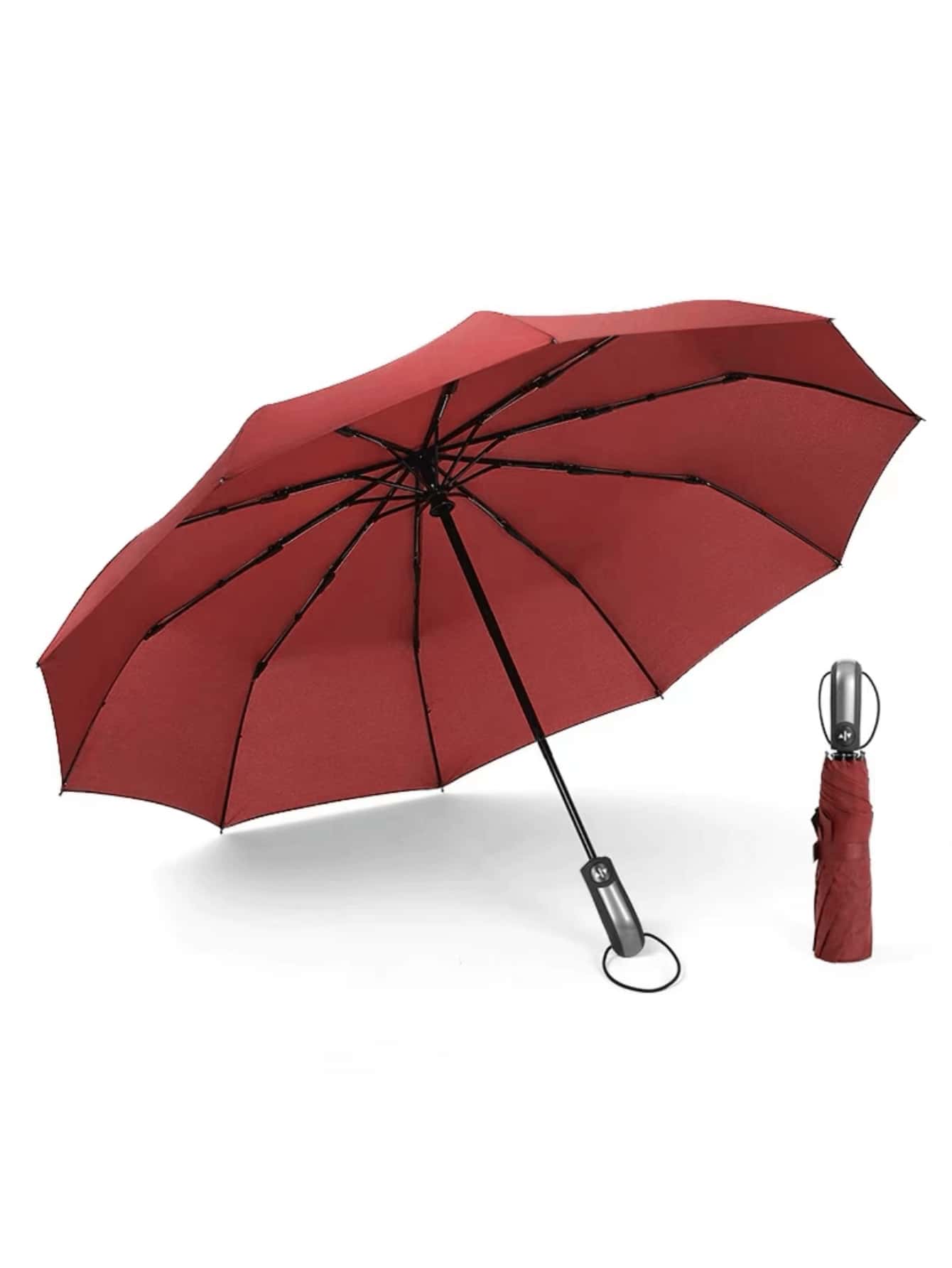 10 Ribs Reinforced Fiberglass Umbrella Bone With Ergonomic Handle ...