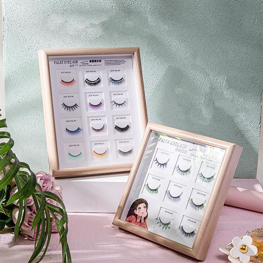 1pc Simple Style Acrylic Eyelash Display Book, Premium Display Board ...