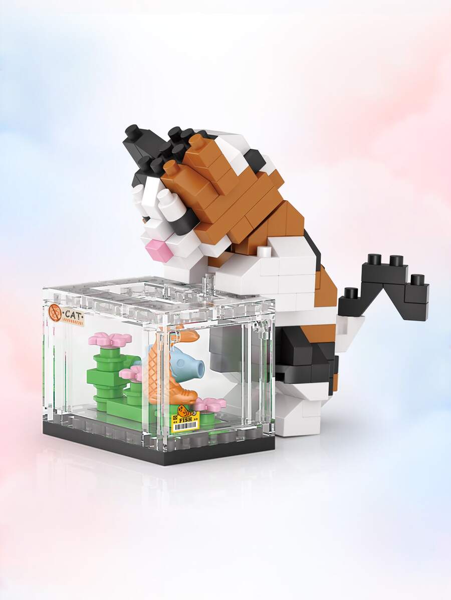 LOZ Cat-Shaped Building Blocks Room Decoration | SHEIN USA
