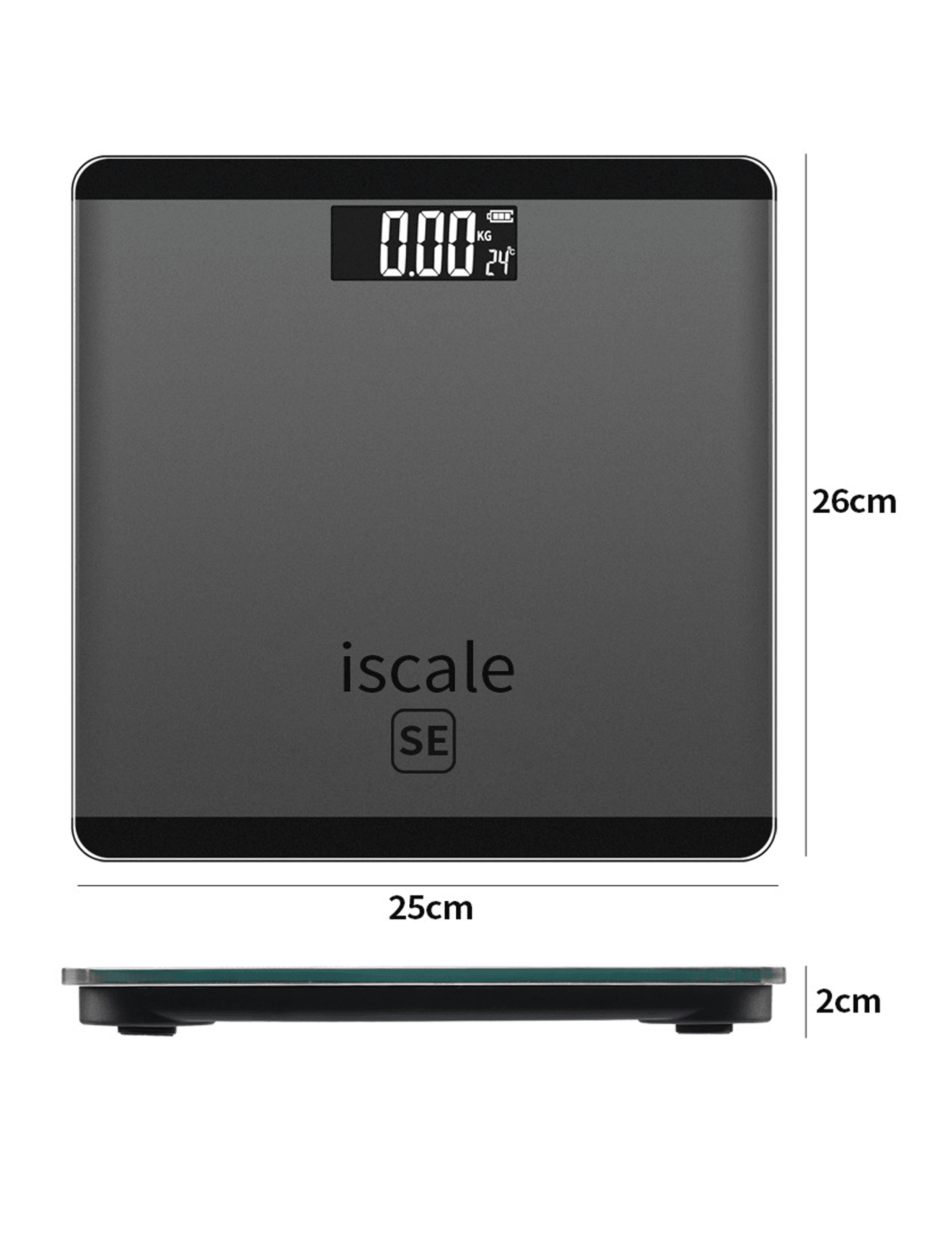 1pc 0.2-180KG Electronic Body Scale Smart Weight Scale Home Commercial ...