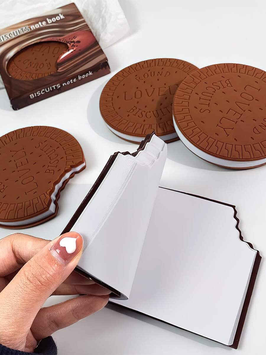 Milk Chocolate Memo Pad Portable 80 Pages Note Book Paper Notepad ...