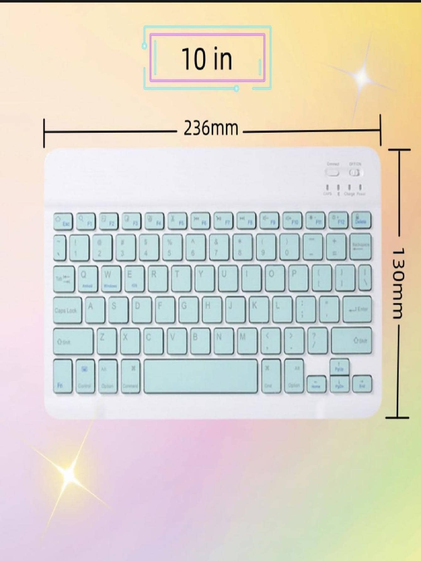 KIT Keyboard Set (RECHARGEABLE) And Mouse With Bluetooth 5.0. In ...