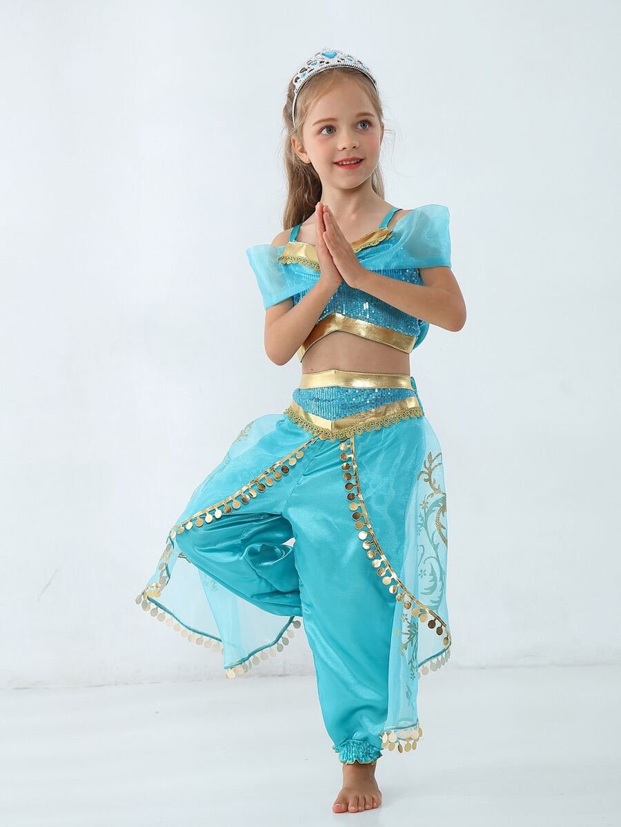 Tween Girls' Dance/cosplay Costume Set, 2pcs Kids' Outfit Ideal For ...