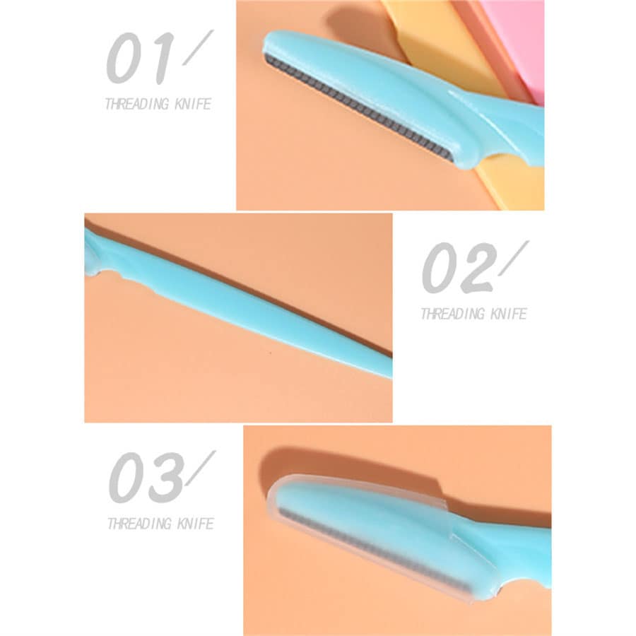 3pcs 6pcs Hair Scraper, Eyebrow Scraper, Eyebrow Trimmer, Beauty And ...