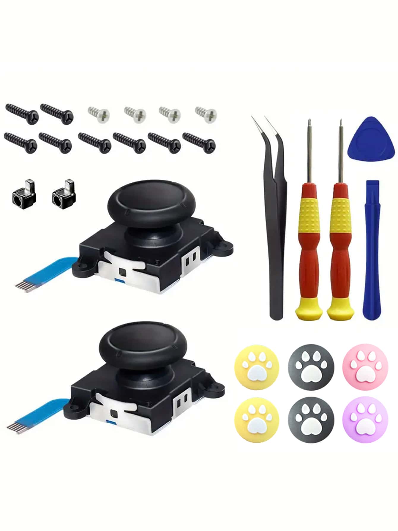 Controller Repair Kit Suitable For Switch Joy-con Joystick Replacement ...