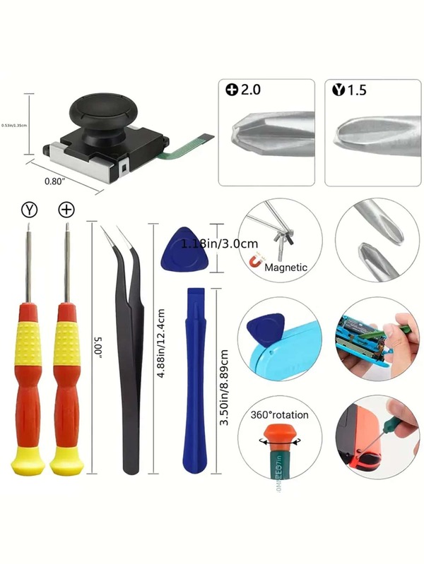 Controller Repair Kit Suitable For Switch Joy-con Joystick Replacement ...