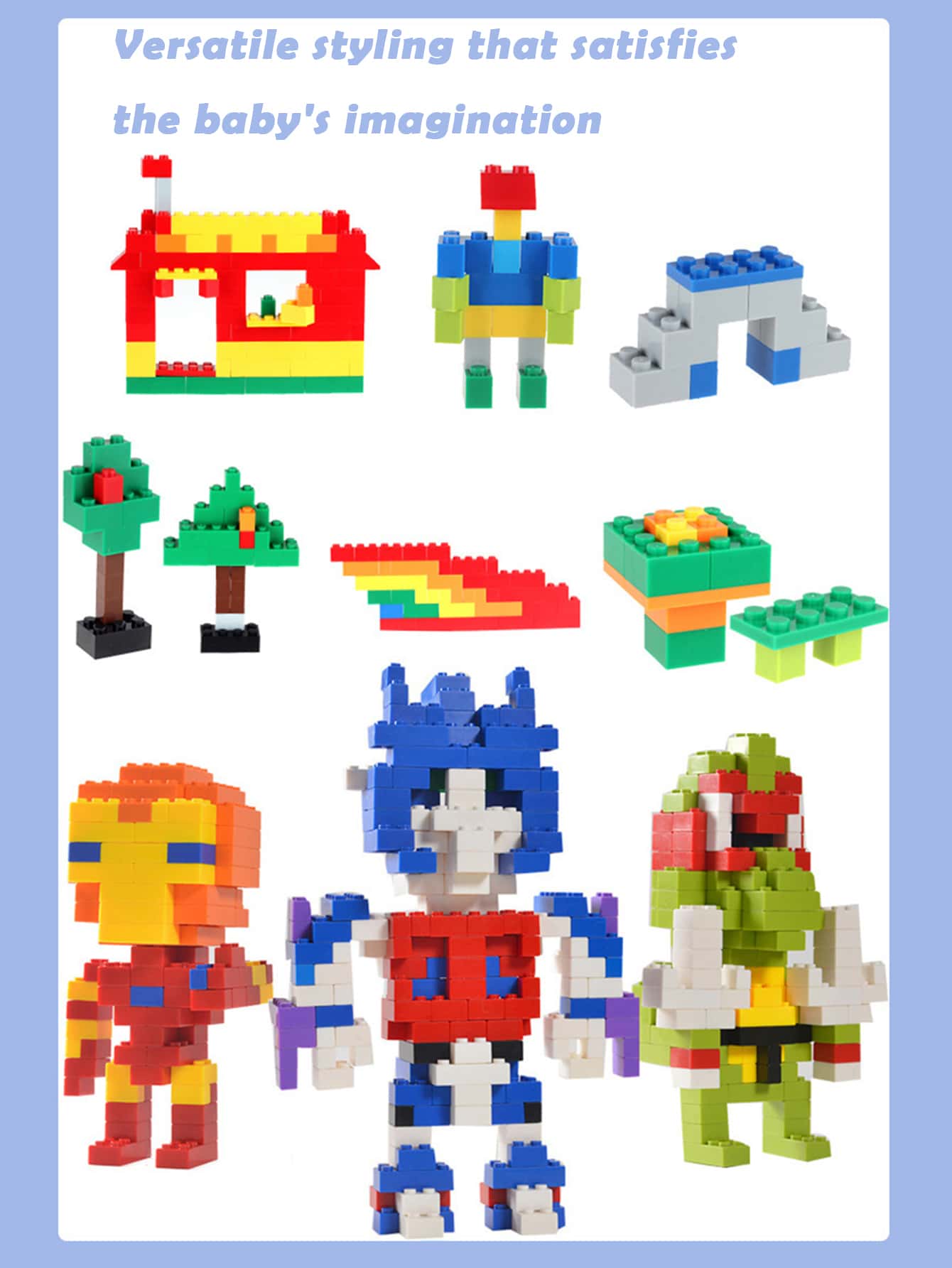 1box/300pcs Small Building Blocks Toy | SHEIN EUR