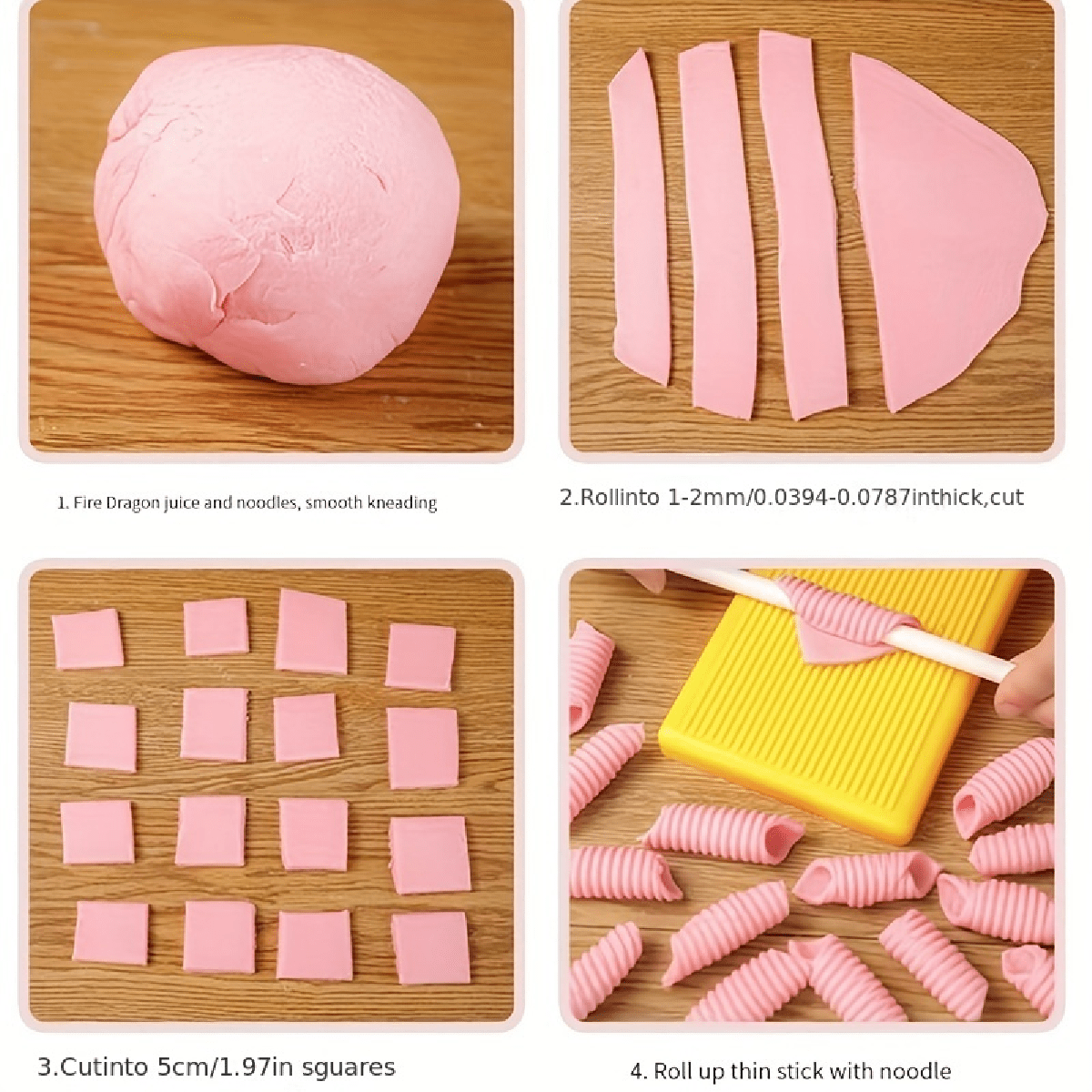 1pc 3-in-1 Multifunctional Baking Tool For Making Macaroni And Noodles ...