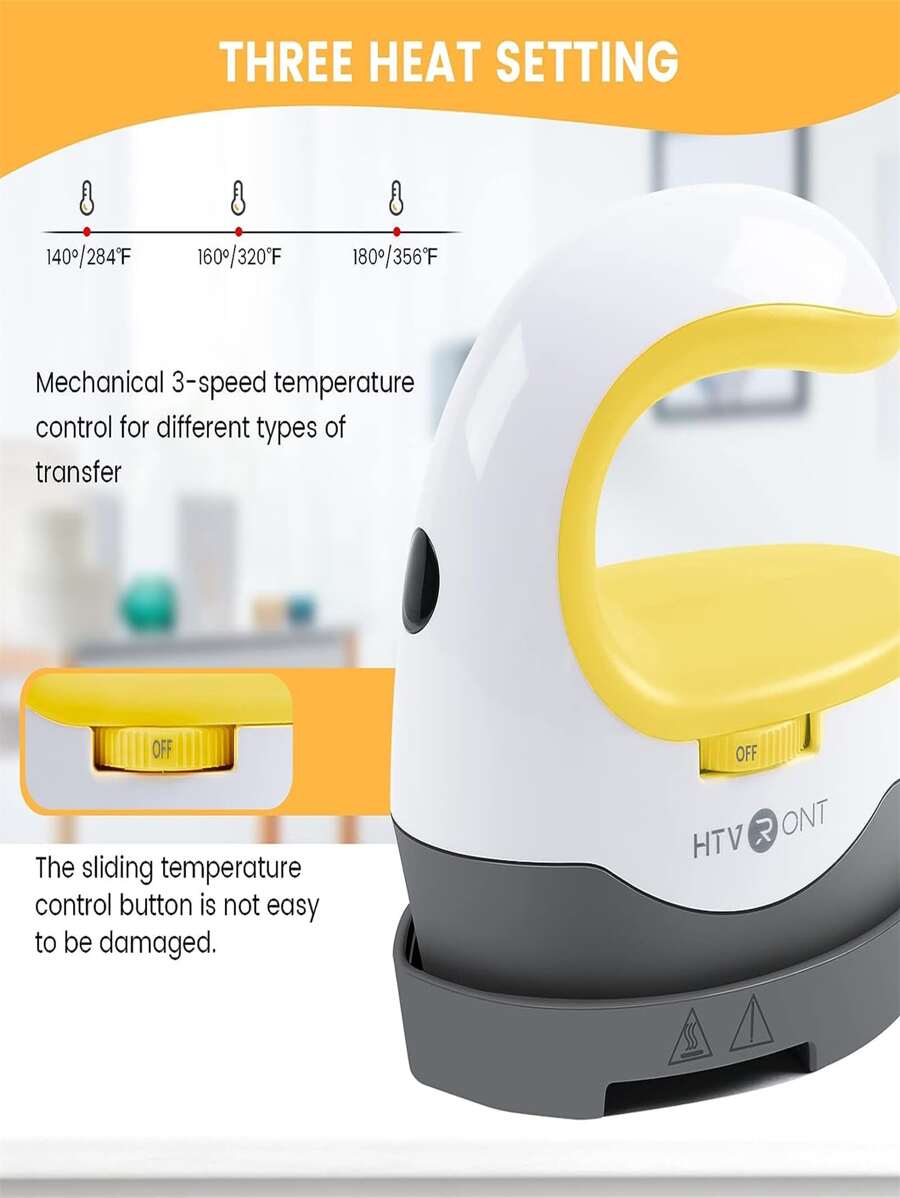 HTVRONT Heat Press Mini Heat Press Machine, Small Heat Press Portable ...