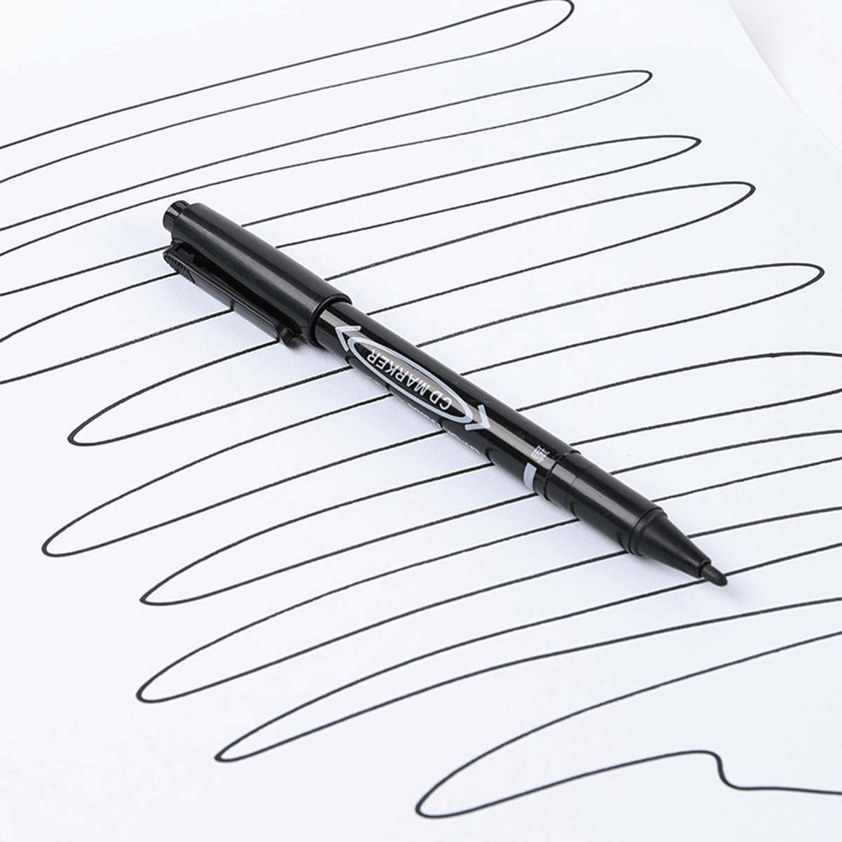 2pcs Black double-ended outliner, Ultra Fine Point and Fine Point ...