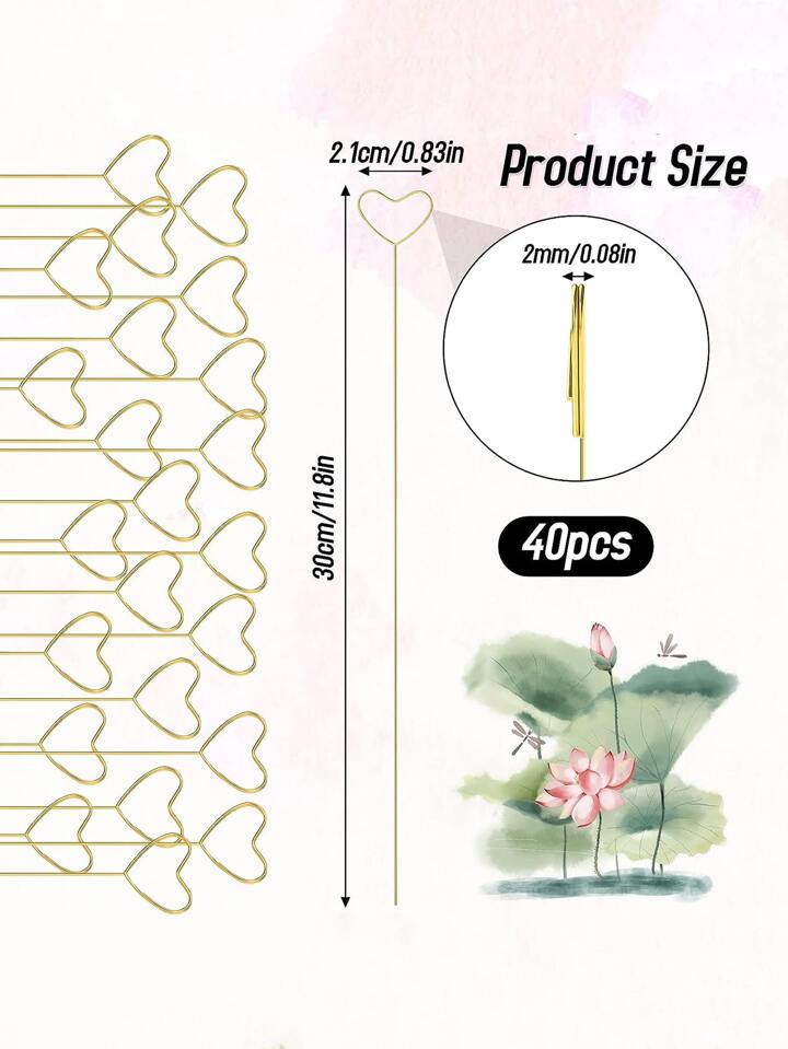 Florist Card Holder Sticks