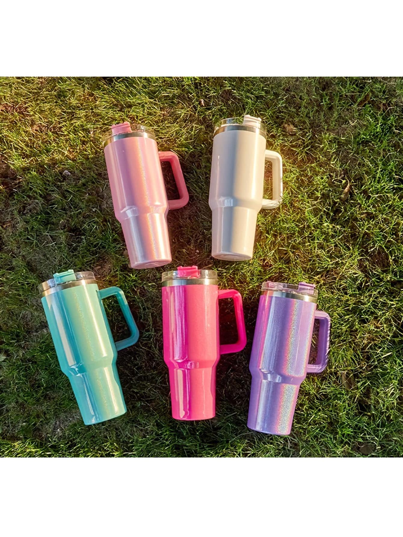 304 Stainless Steel Cup With Rainbow Paint: Use This 40oz Car Cup And ...