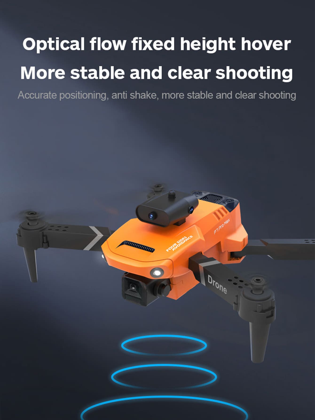 Drone with HD Dual Camera for Beginners, Obstacle Avoidance, Optical ...