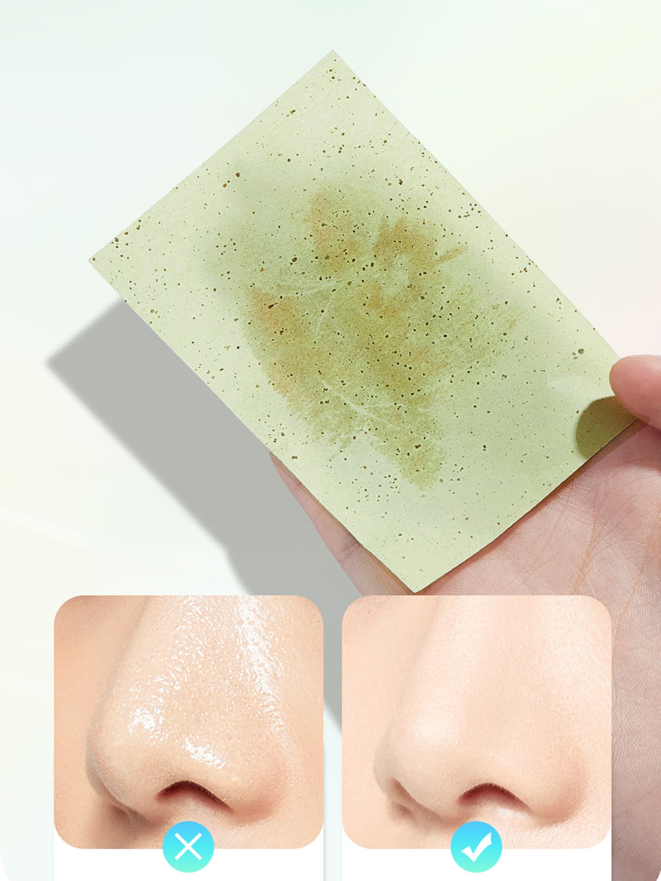 200pcs Oil Absorbing Facial Paper For Women, Spring/summer Oil Control ...