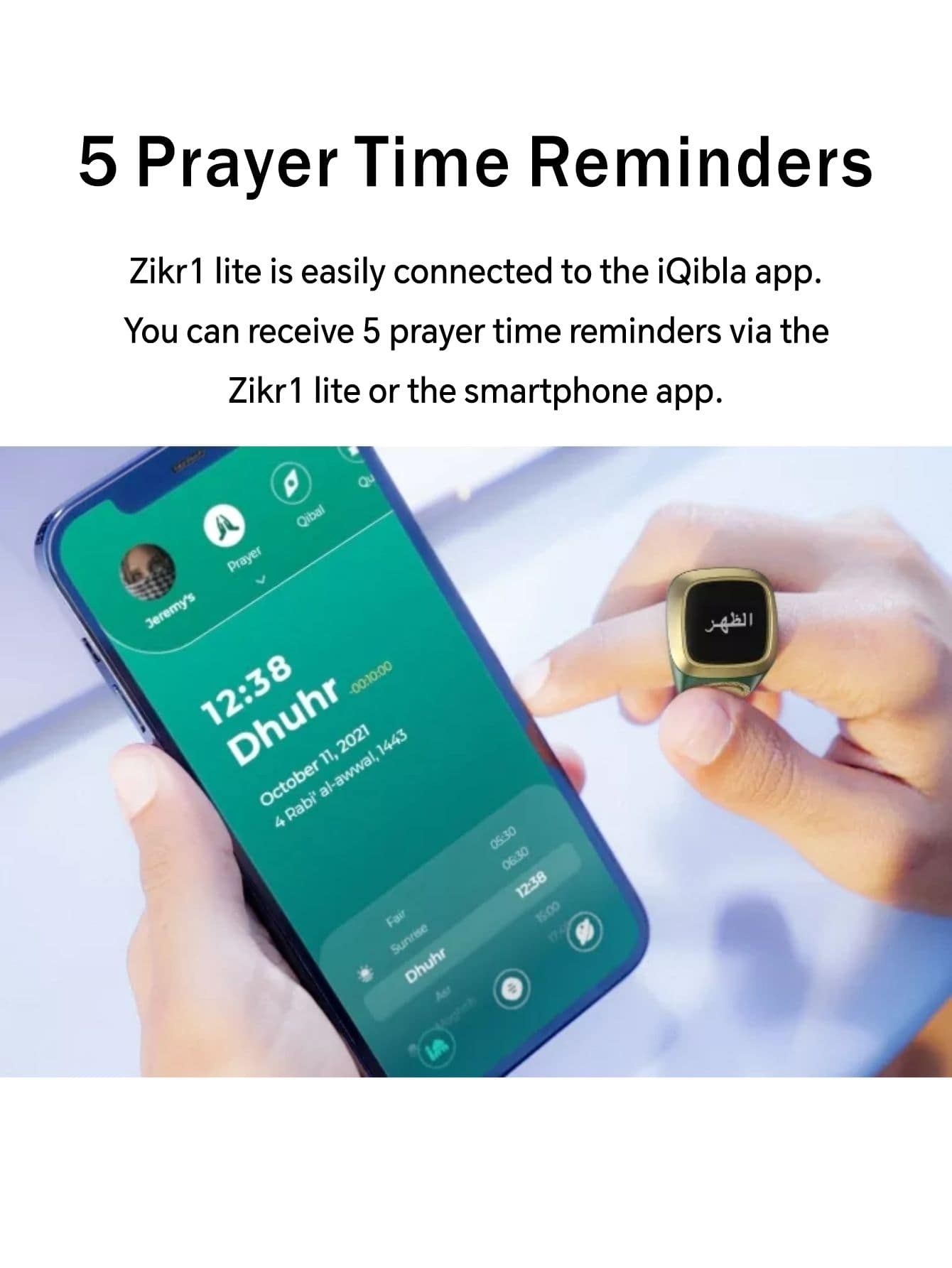 New Explosive Digital Smart Ring Worship Prayer Counting Azan Smart ...