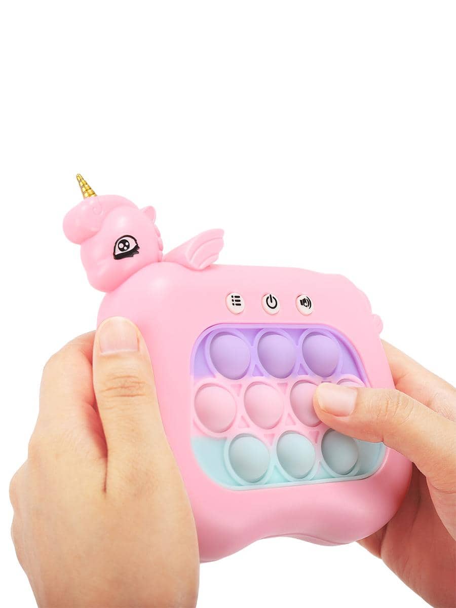 Quick Push Pop Game,Electronic Handheld Fidget Toys for Kids,Stress ...