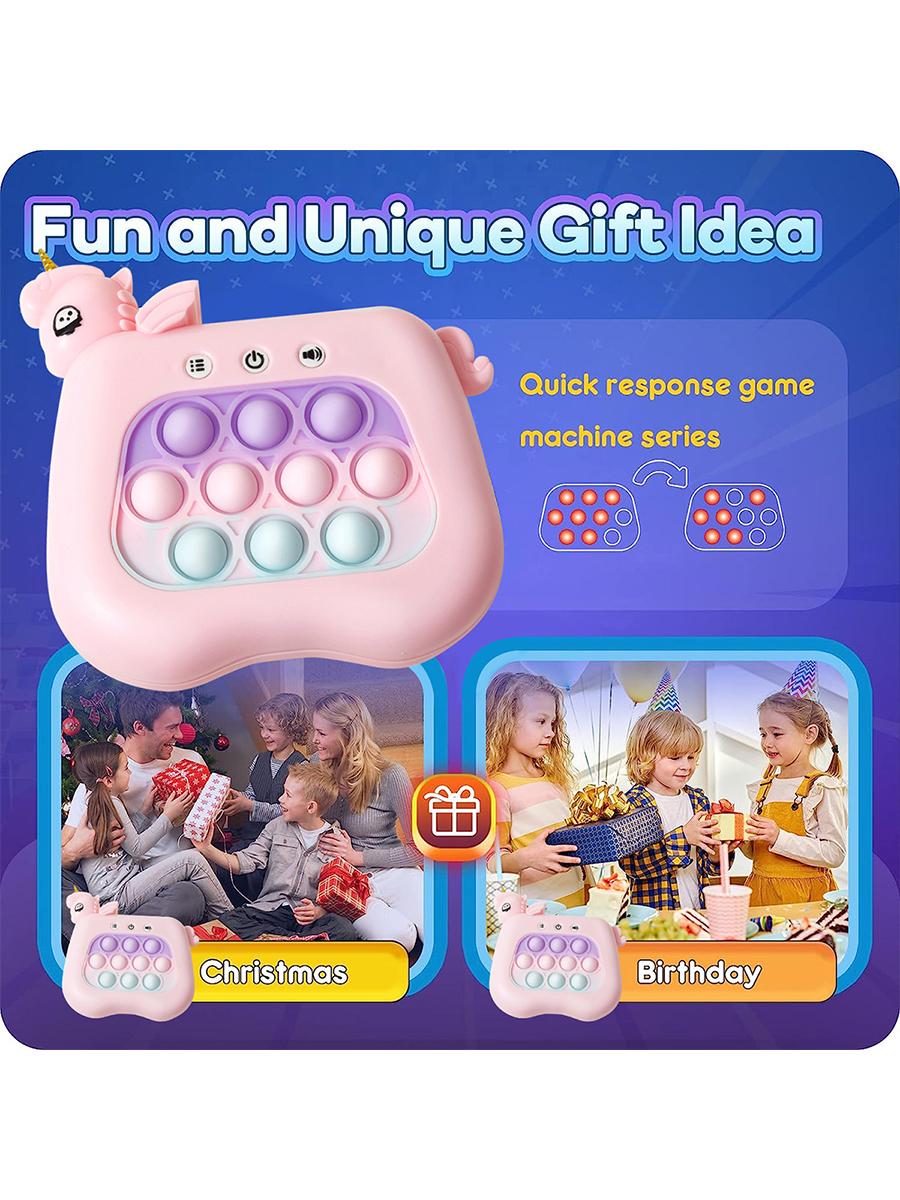 Quick Push Pop Game,Electronic Handheld Fidget Toys for Kids,Stress ...