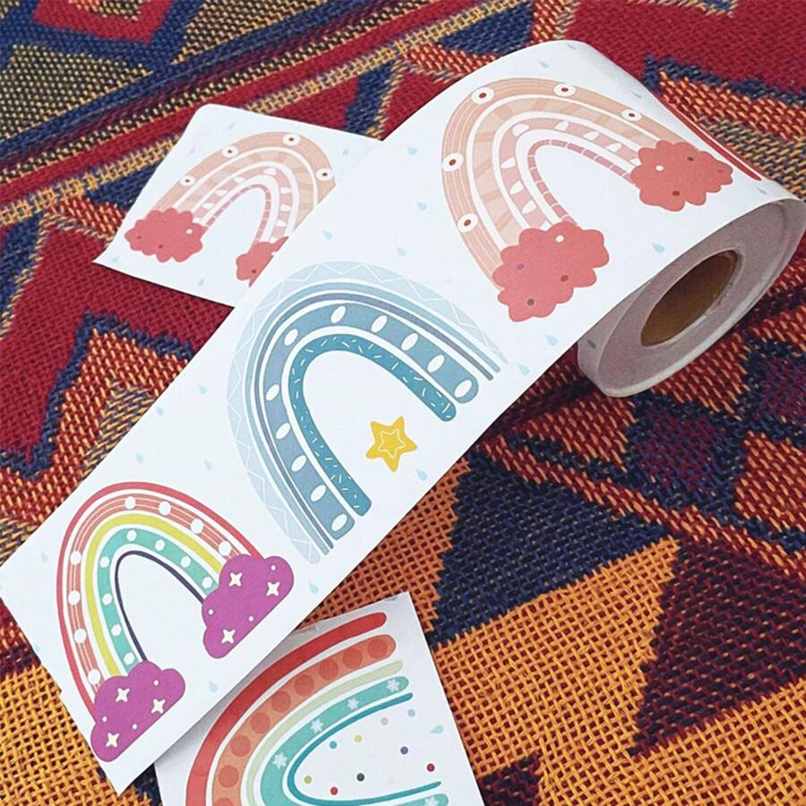 1 Roll Border Sticker Bulletin Board Sticker, Gift Wrapping Label ...