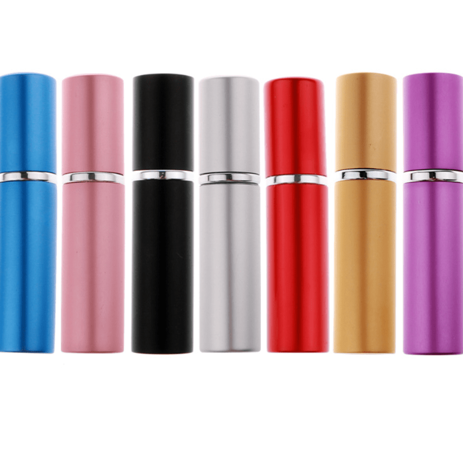 Flat Spray Fine Mist Bottle Aluminum Shell, Portable Travel Fragrance ...