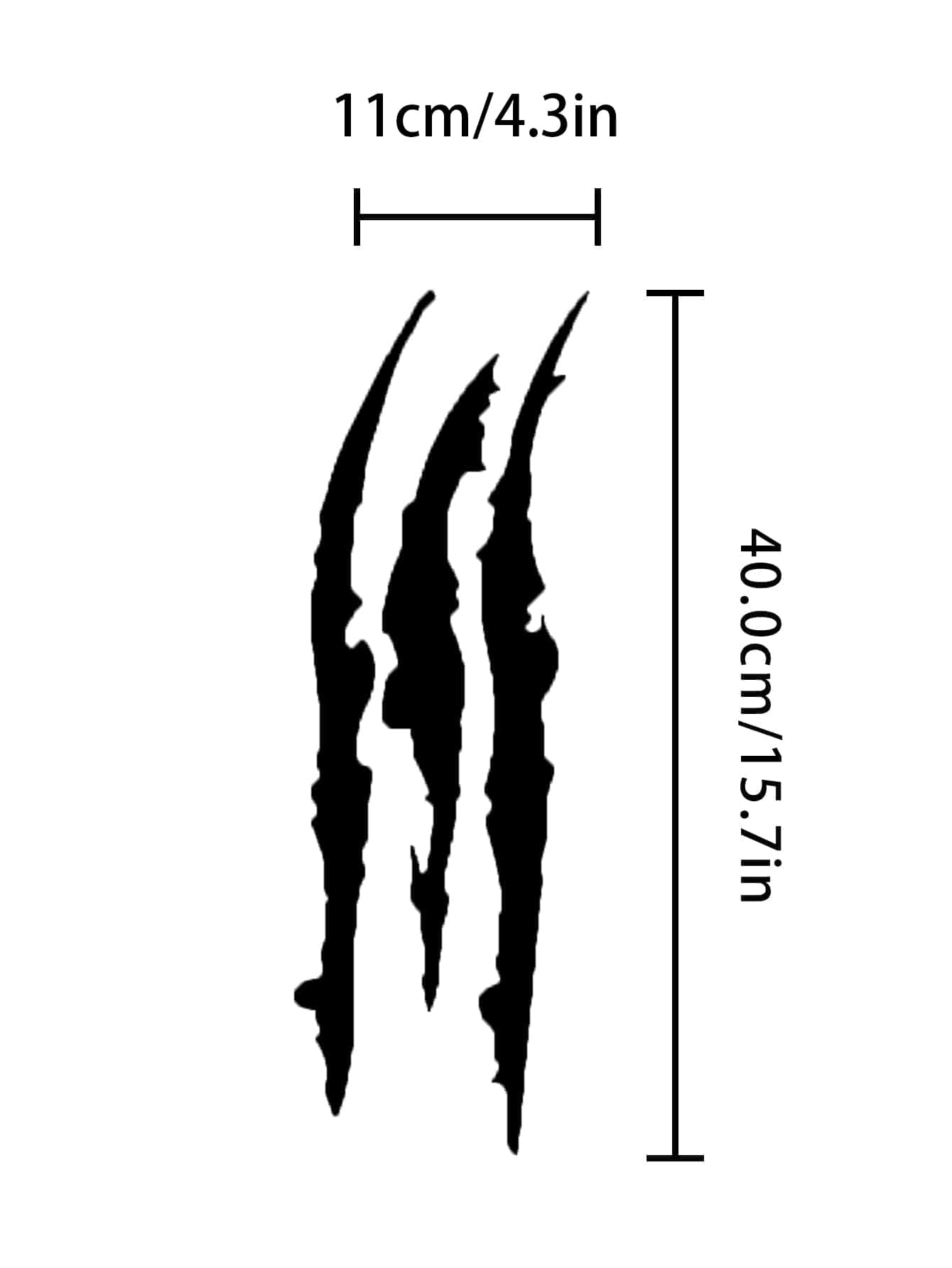 Car Scratch Claw Marks Sticker | SHEIN USA